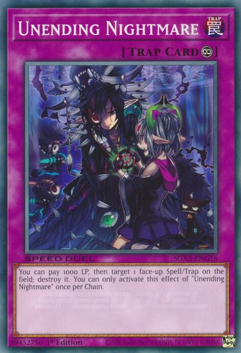 Unending Nightmare - Speed Duel GX: Duelists of Shadows - YuGiOh