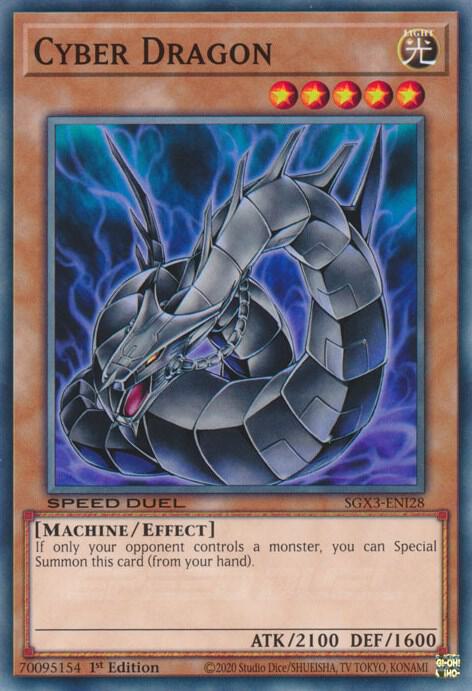 Cyber Dragon - Speed Duel GX: Duelists of Shadows - YuGiOh - TCGplayer.com