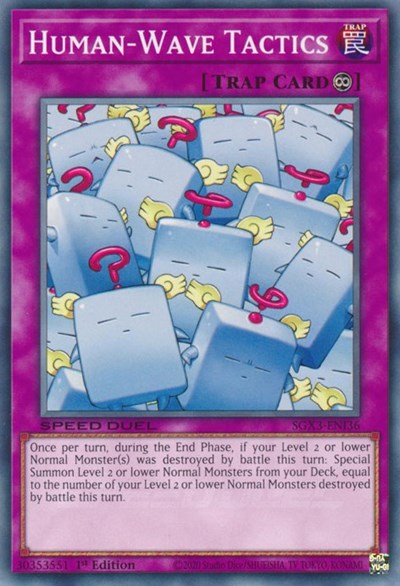 human-wave tactics | Yu-Gi-Oh! Deck | TCGplayer | TCGplayer