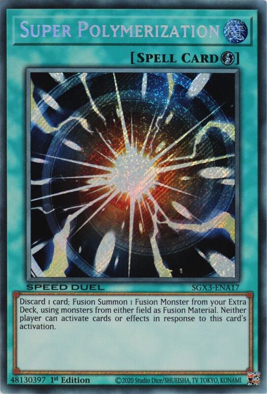 Super Polymerization (Secret Rare) - Speed Duel GX: Duelists of Shadows ...