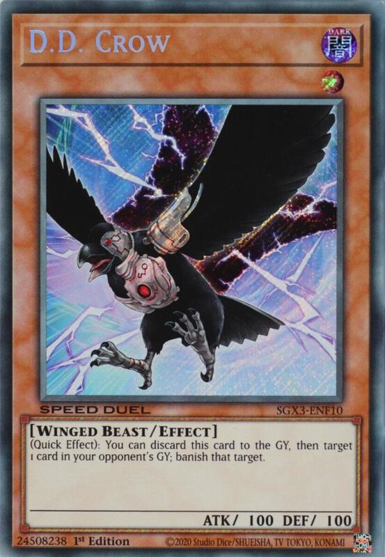 D.D. Crow (Secret Rare) - Speed Duel GX: Duelists of Shadows - YuGiOh ...