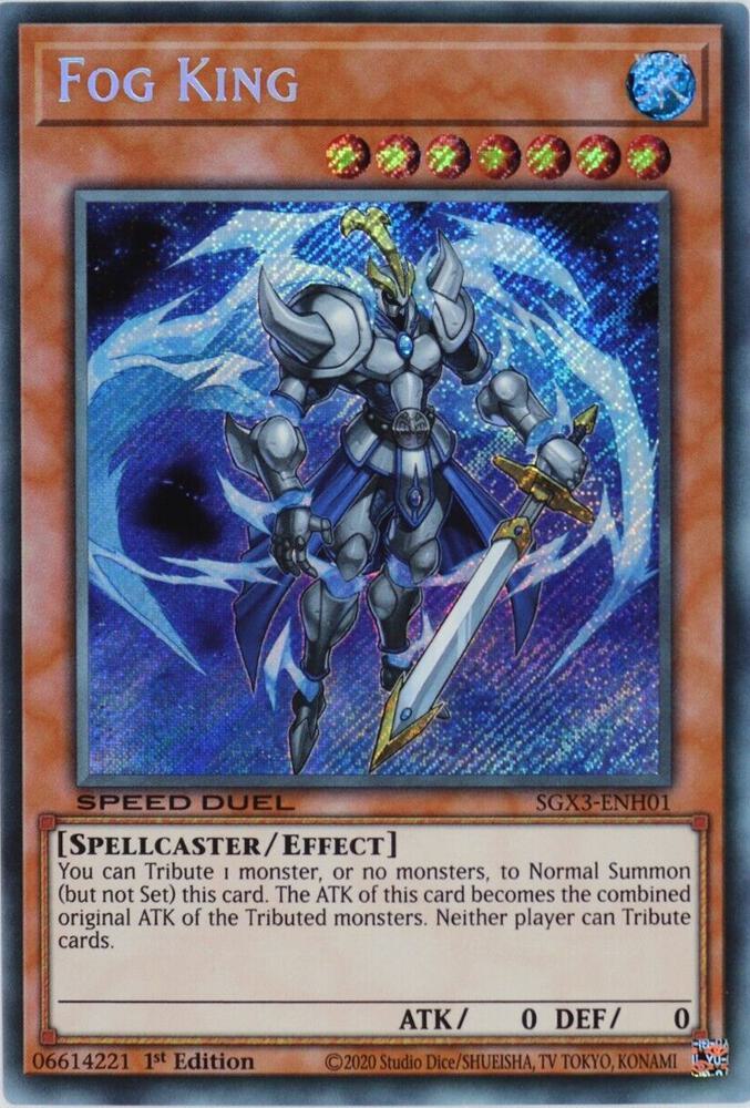 Fog King (Secret Rare) - Speed Duel GX: Duelists of Shadows - YuGiOh - TCGplayer.com