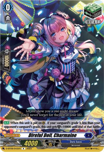 Direful Doll, Charmaine - D-BT09: Dragontree Invasion - Cardfight ...