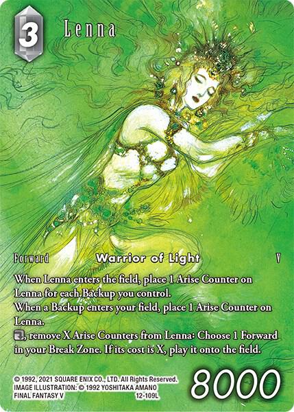 Lenna (Full Art Reprint) - From Nightmares - Final Fantasy TCG