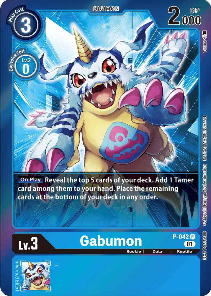 Gabumon (Event Pack 4) - Digimon Promotion Cards - Digimon Card Game ...