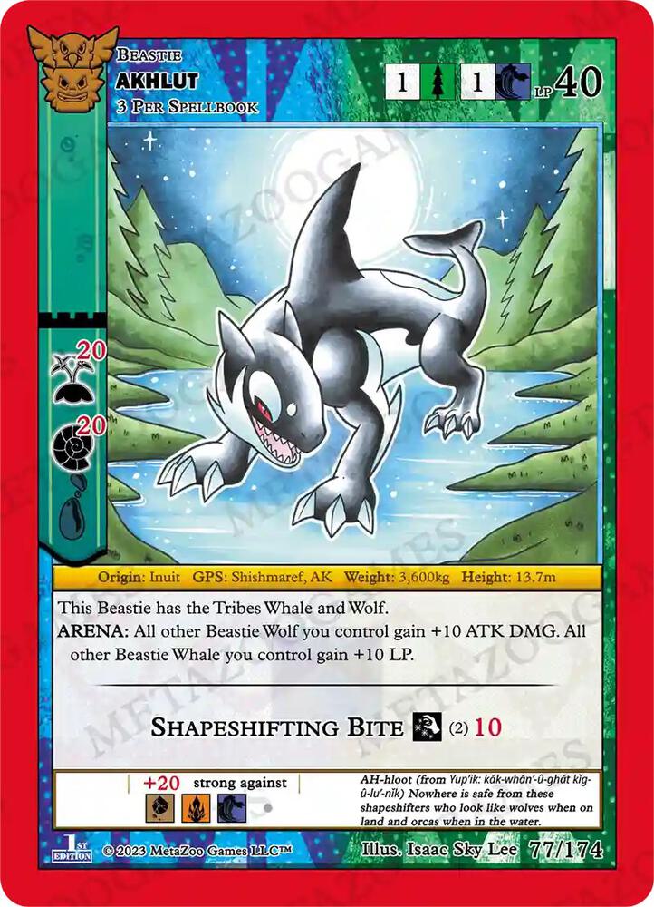 Akhlut - Native: First Edition - MetaZoo - TCGplayer.com