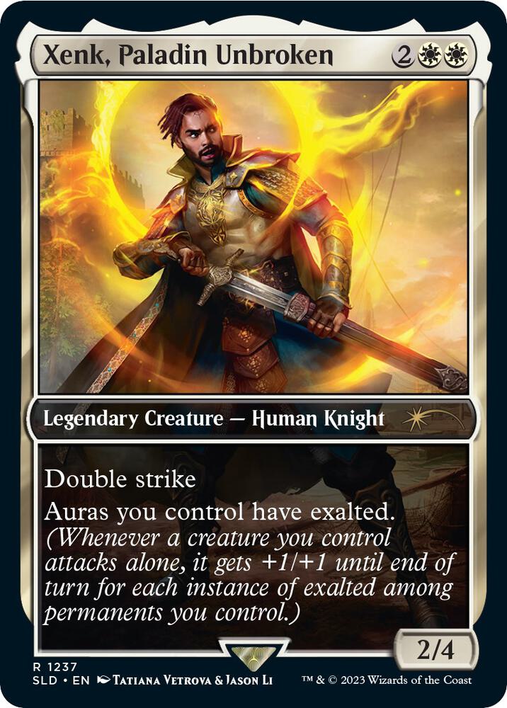 Xenk, Paladin Unbroken - Secret Lair Drop Series - Magic: The Gathering ...