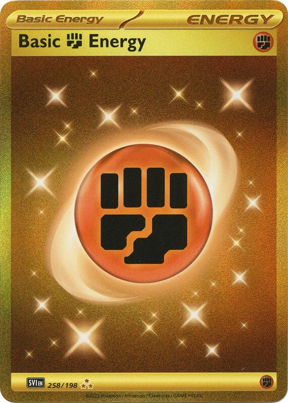 Basic Fighting Energy - 258/198 - SV01: Scarlet & Violet Base Set ...