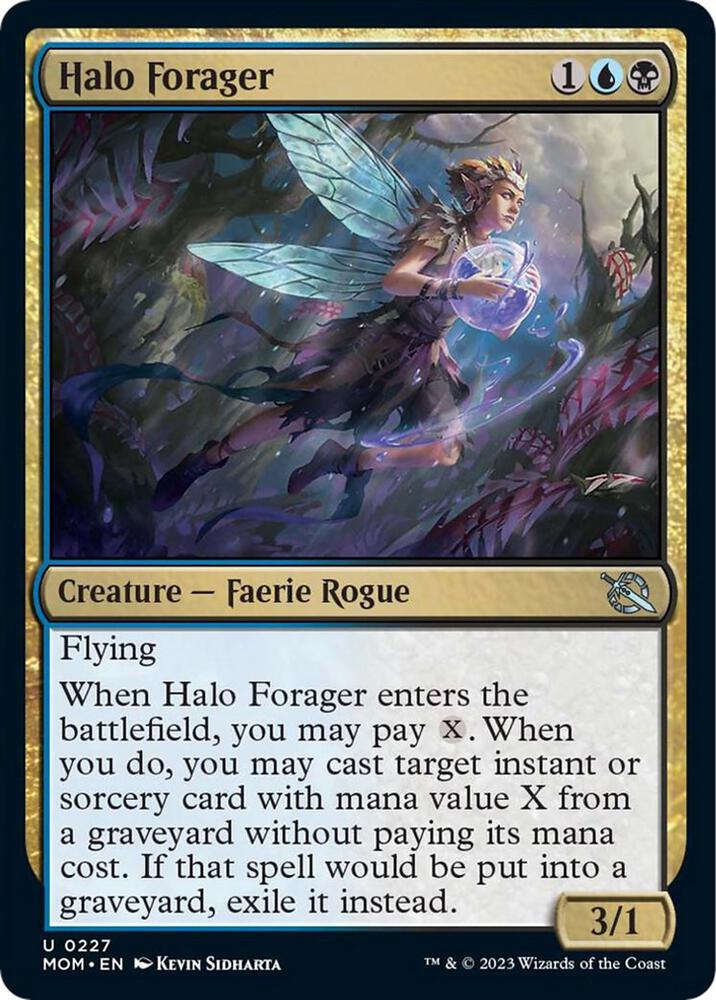 Halo Forager - March of the Machine - Magic: The Gathering - TCGplayer.com