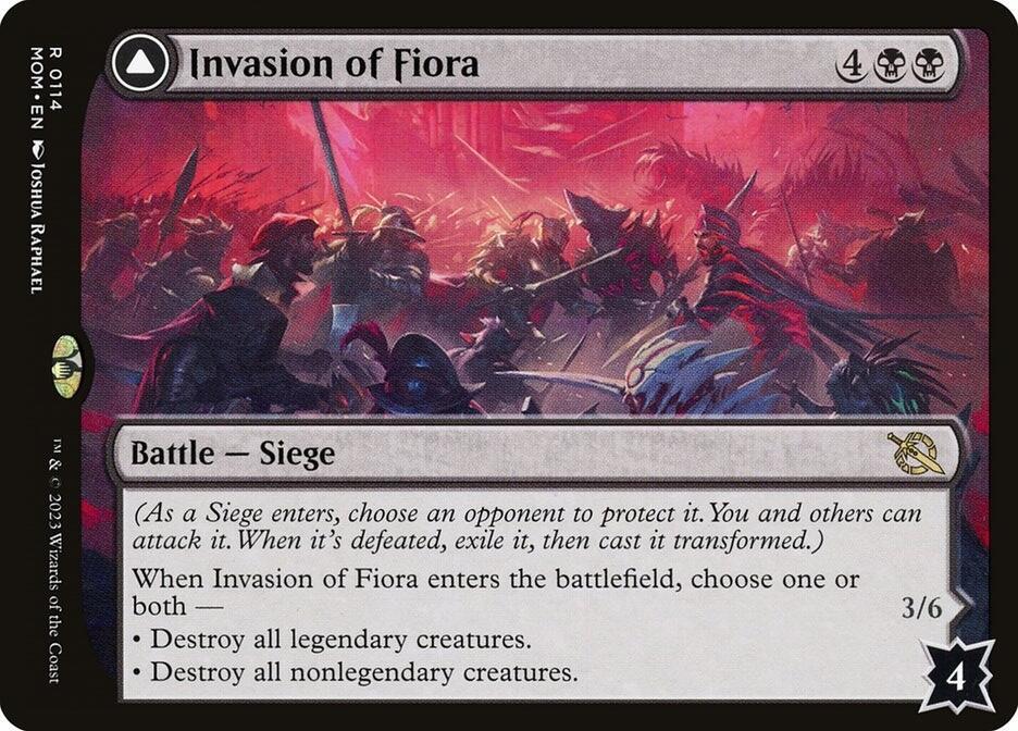 Invasion of Fiora - March of the Machine - Magic: The Gathering - TCGplayer.com