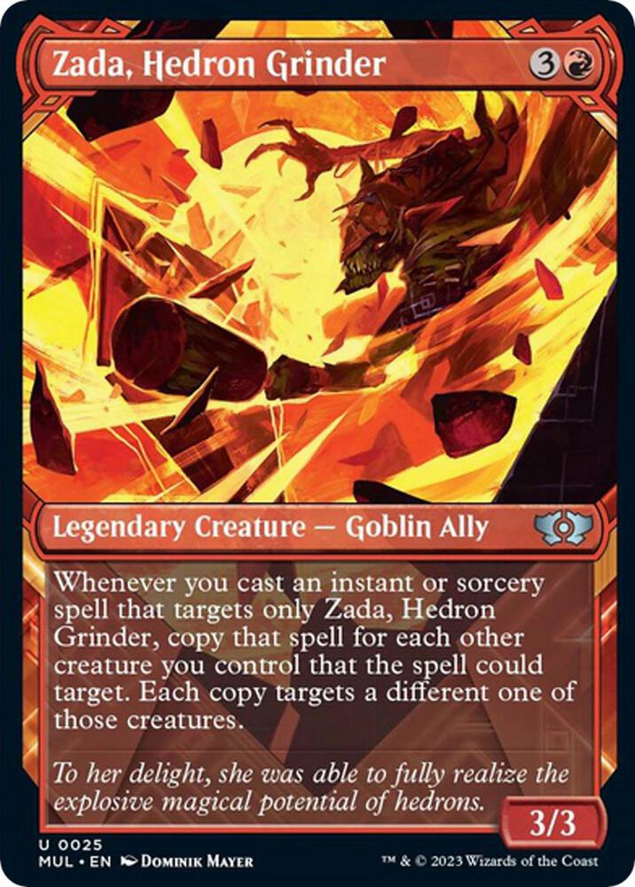 Zada, Hedron Grinder - March of the Machine: Multiverse Legends - Magic: The Gathering ...