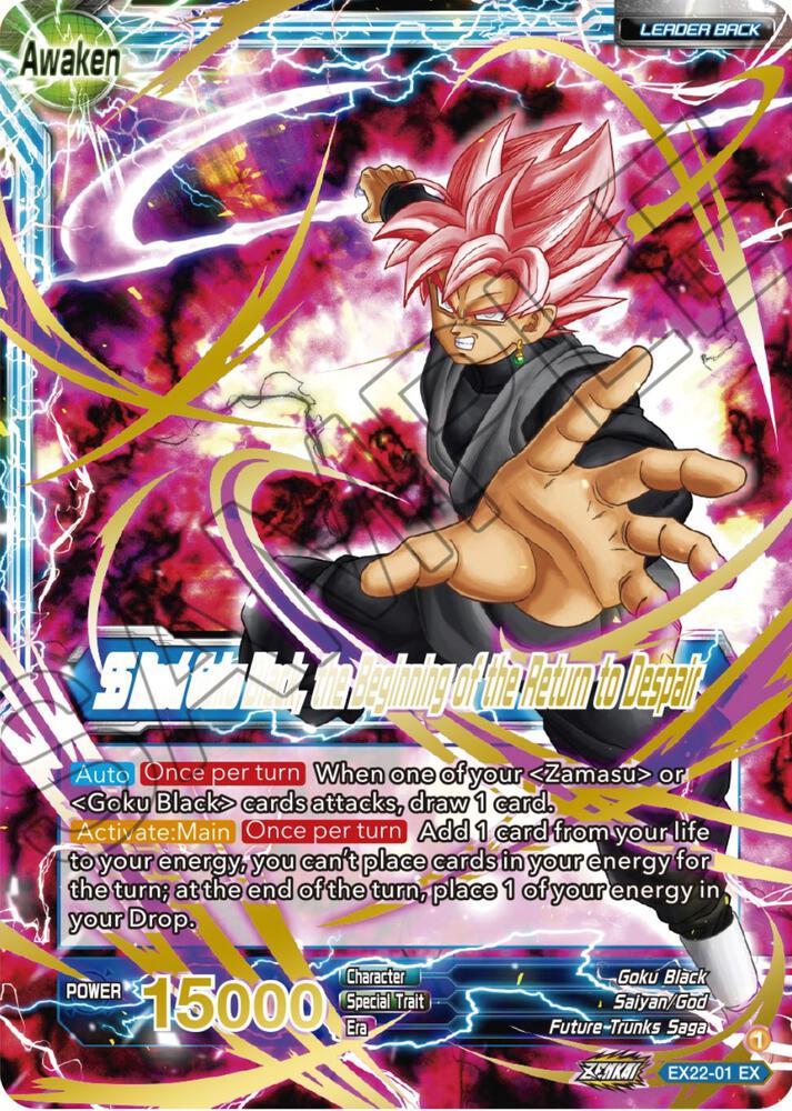 Goku Black // SS Rose Goku Black, the Beginning of the Return to ...