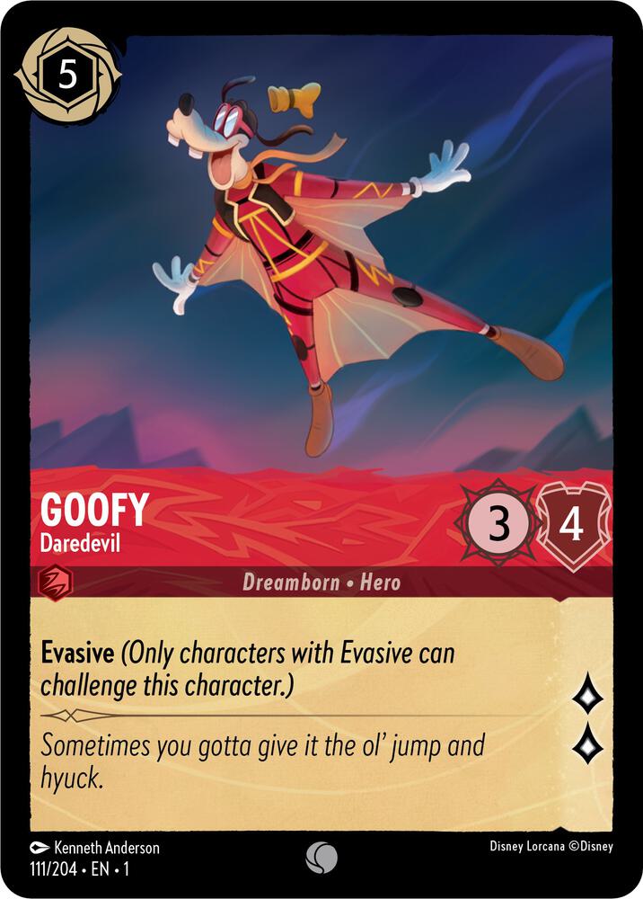 Goofy - Daredevil - The First Chapter - Disney Lorcana - TCGplayer.com