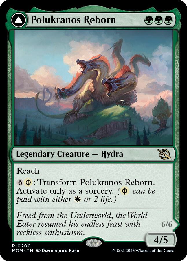 Polukranos Reborn - March of the Machine - Magic: The Gathering ...