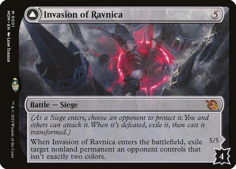 Invasion of Arcavios - March of the Machine - Magic: The Gathering