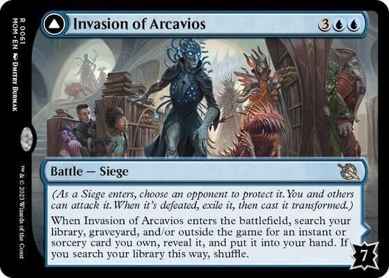 Invasion of Arcavios - March of the Machine - Magic: The Gathering - TCGplayer.com