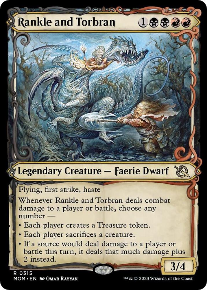 Rankle and Torbran (Showcase) - March of the Machine - Magic: The ...