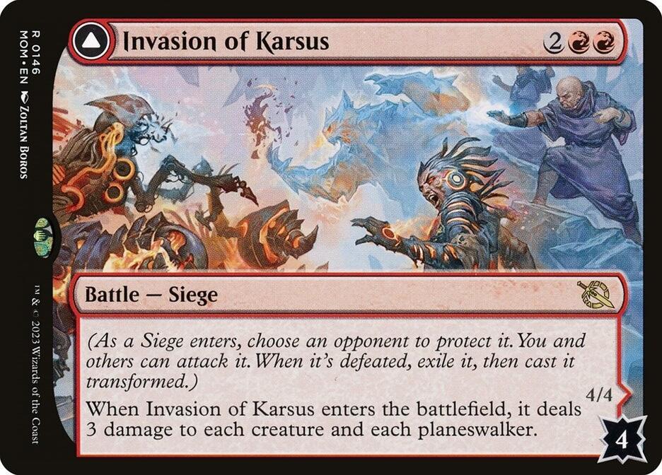 Invasion of Karsus - March of the Machine - Magic: The Gathering - TCGplayer.com
