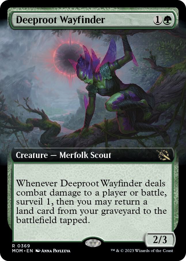 Deeproot Wayfinder (Extended Art) - March of the Machine - Magic: The ...