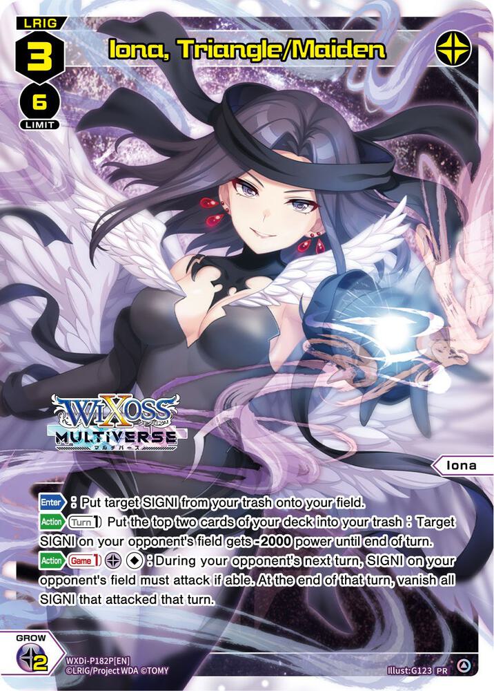 Iona, Triangle/Maiden (Box Purchase) - Promo Cards - WIXOSS - TCGplayer.com