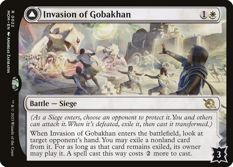 Invasion of Gobakhan - March of the Machine - Magic: The Gathering - TCGplayer.com