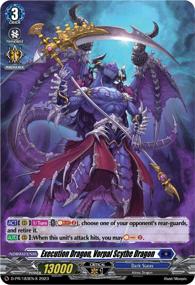 Execution Dragon, Vorpal Scythe Dragon (183) (Foil) - D Promo Cards ...