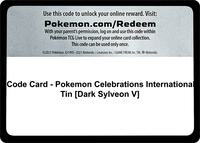 Code Card - Pokemon Celebrations International Tin [Dark Sylveon V ...