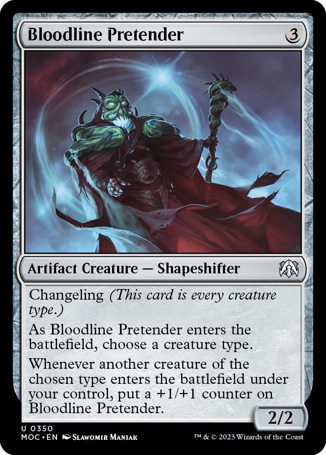 Bloodline Pretender - Commander: March of the Machine - Magic: The ...