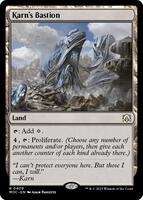 Karn's Bastion - Commander: March of the Machine - Magic: The Gathering ...