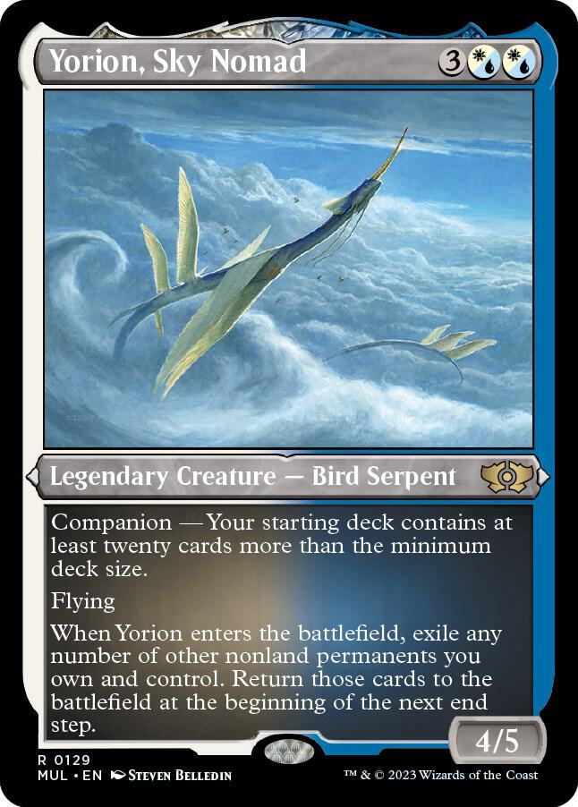Yorion, Sky Nomad (Foil Etched) - March of the Machine: Multiverse ...