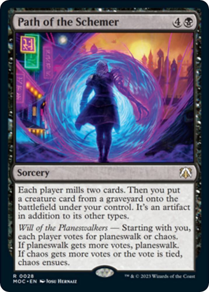 Path of the Schemer - Commander: March of the Machine - Magic: The ...