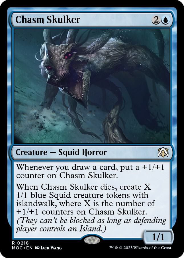 Chasm Skulker - Commander: March of the Machine - Magic: The Gathering ...