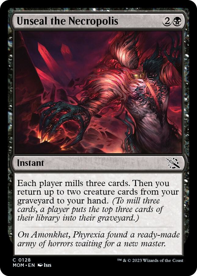 Unseal the Necropolis - March of the Machine - Magic: The Gathering ...