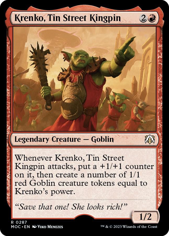 Krenko, Mob Boss - Magic 2013 (M13) - Magic: The Gathering