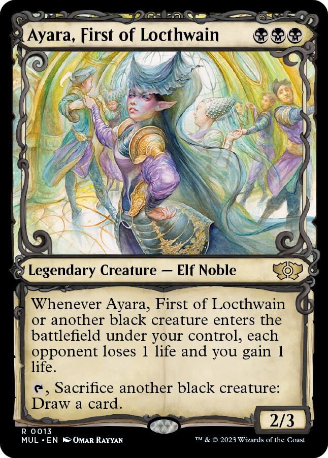 Ayara, First of Locthwain - March of the Machine: Multiverse Legends - Magic: The Gathering ...