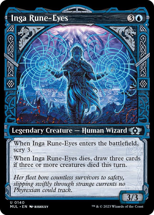 Inga Rune-Eyes (Halo Foil) - March of the Machine: Multiverse Legends ...