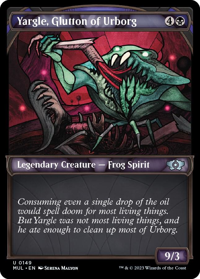 Yargle, Glutton of Urborg (Halo Foil) - March of the Machine ...