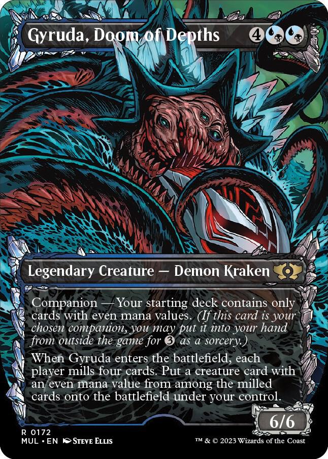 Gyruda, Doom of Depths (Halo Foil) - March of the Machine: Multiverse ...