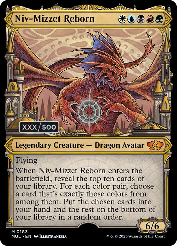 Niv-Mizzet Reborn (Serial Numbered) - March of the Machine: Multiverse ...