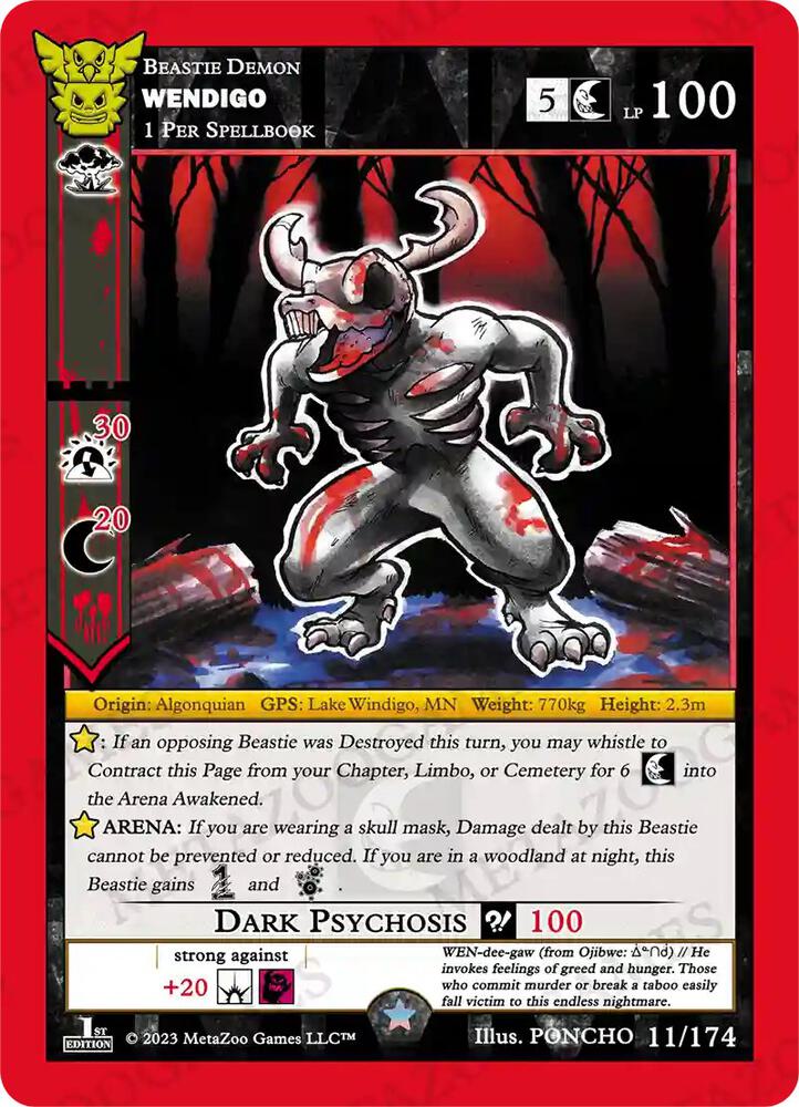 Wendigo - Native: First Edition - MetaZoo - TCGplayer.com