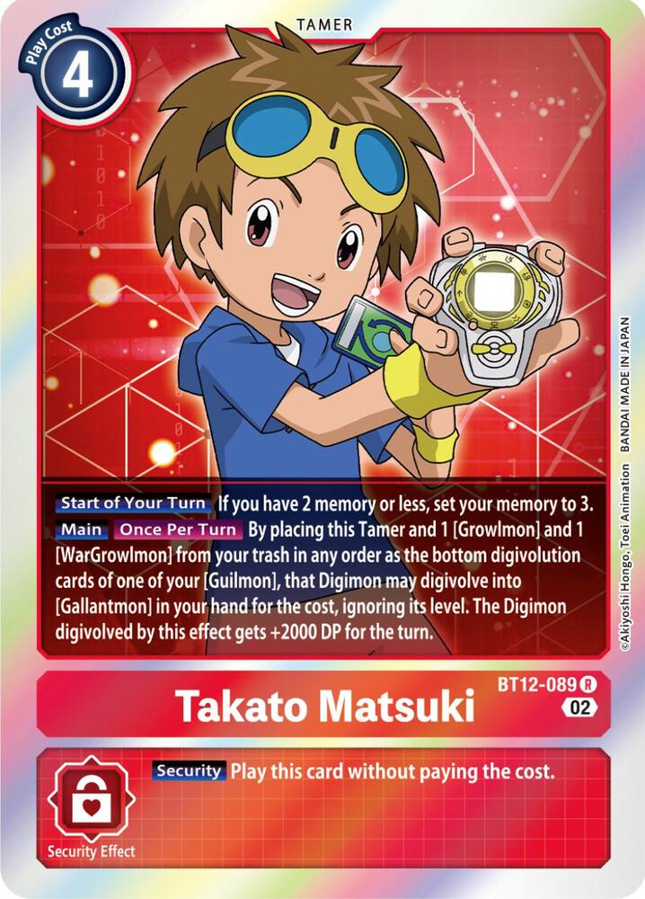 Takato Matsuki - Across Time - Digimon Card Game - TCGplayer.com