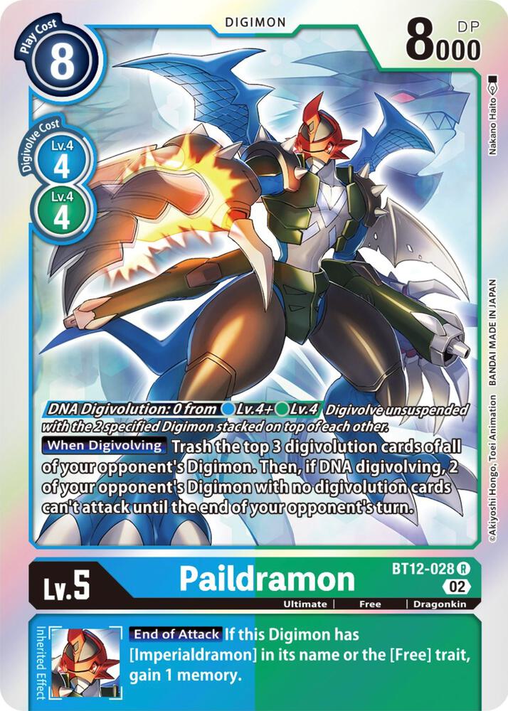 Paildramon - Across Time - Digimon Card Game - TCGplayer.com