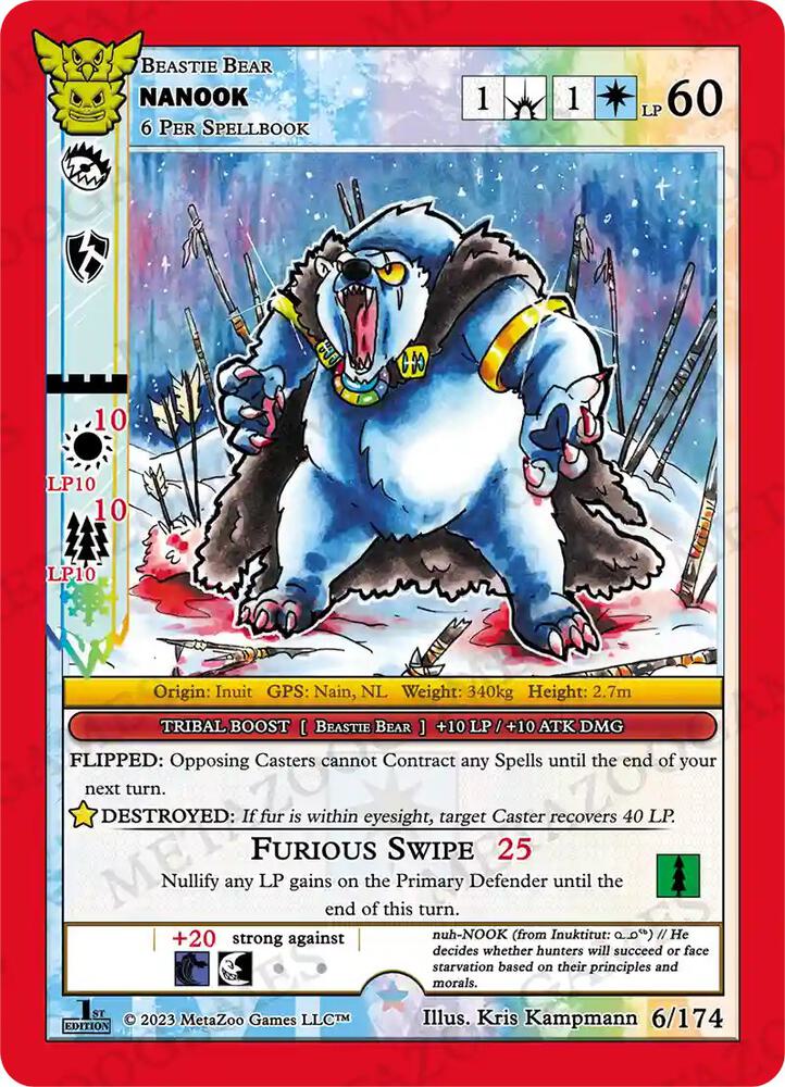 Nanook - Native: First Edition - MetaZoo - TCGplayer.com