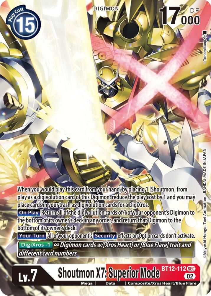 Shoutmon X7 - Dimensional Phase - Digimon Card Game - TCGplayer.com