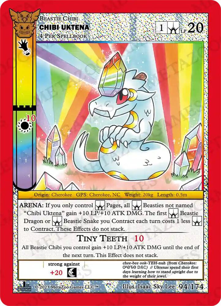 Chibi Uktena - Native: First Edition - MetaZoo - TCGplayer.com