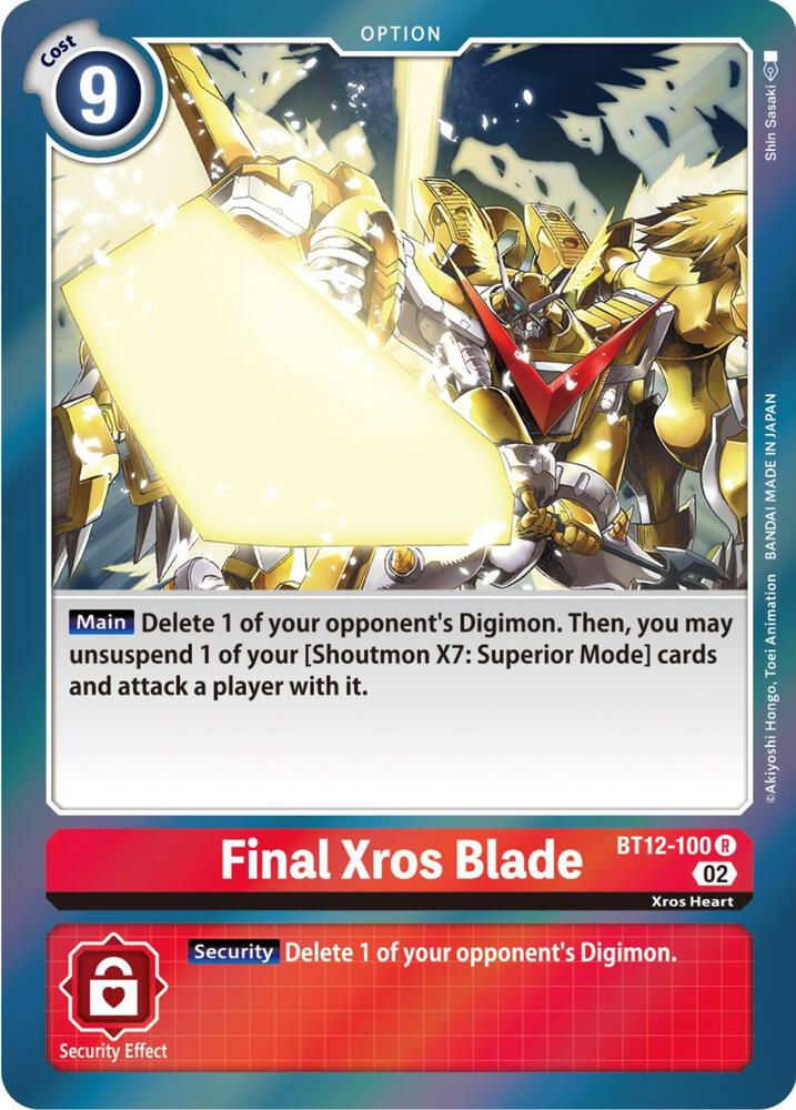 Final Xros Blade - Across Time - Digimon Card Game - TCGplayer.com