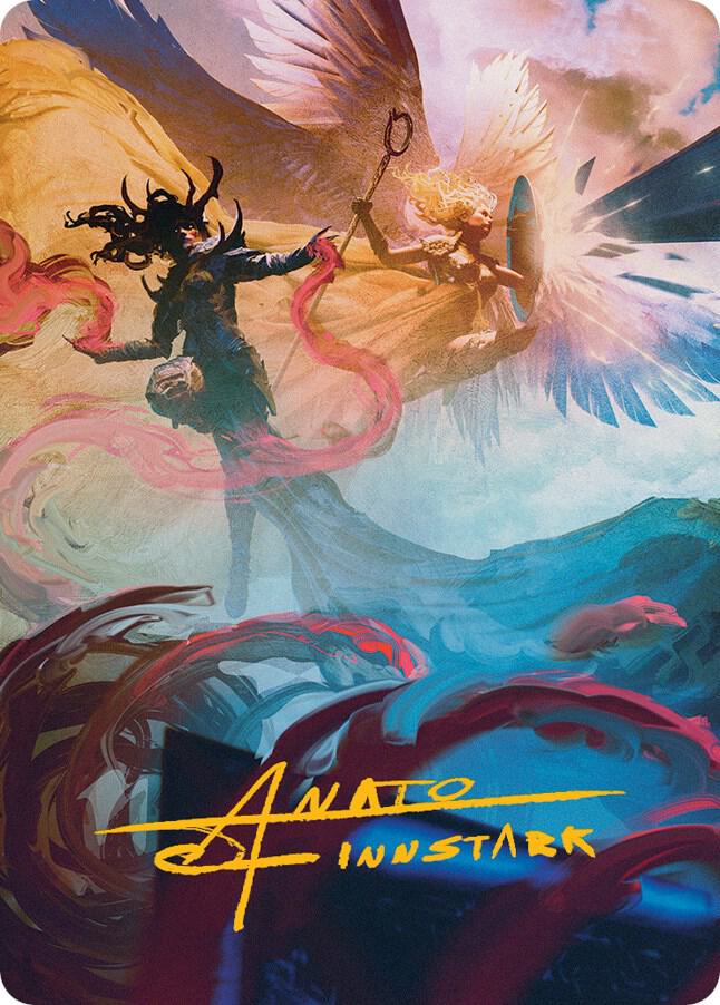 Drana and Linvala Art Card (Gold-Stamped Signature) - Art Series: March ...