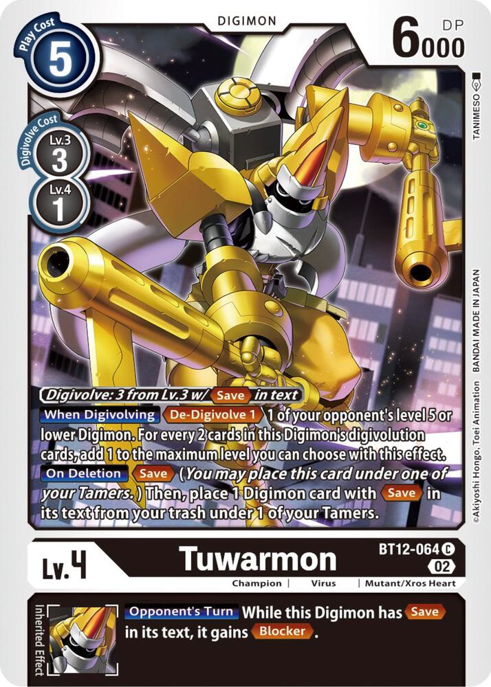 Tuwarmon - Across Time - Digimon Card Game - TCGplayer.com