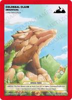 Colossal Claim (Mountain) - Native: First Edition - MetaZoo - TCGplayer.com
