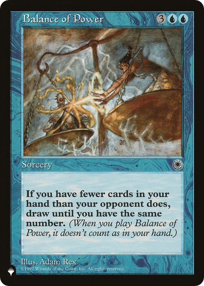 Balance of Power - The List Reprints - Magic: The Gathering - TCGplayer.com